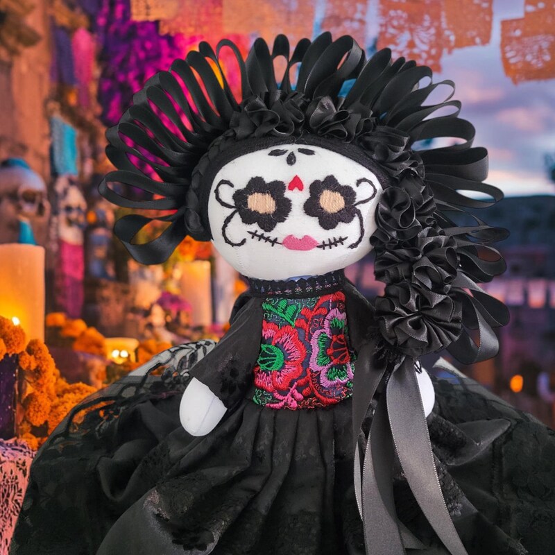 Catrina Day of the Dead Doll - Etsy