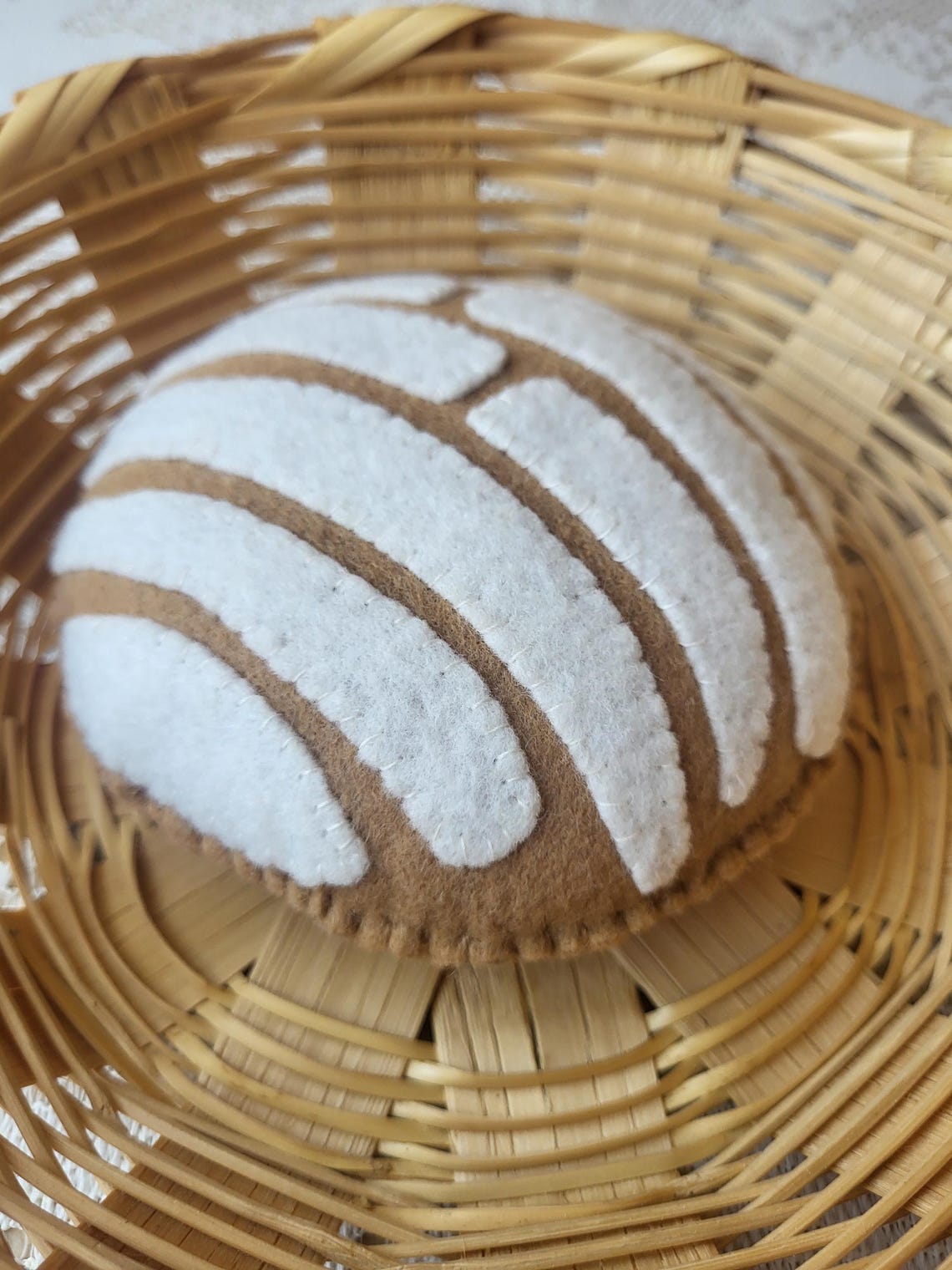Concha Set (4 Pcs) Mexican, Pan Dulce, Miniature Felt Food, Handmade ...