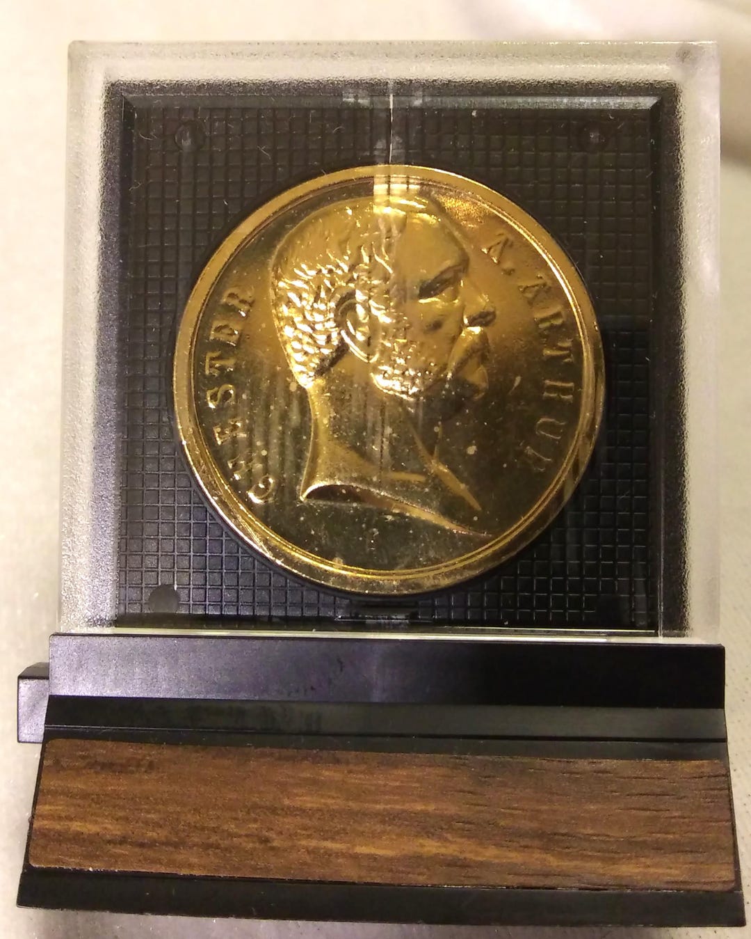 Chester Arthur 24k Gold Plated Coin Presidential Medals Cover ...