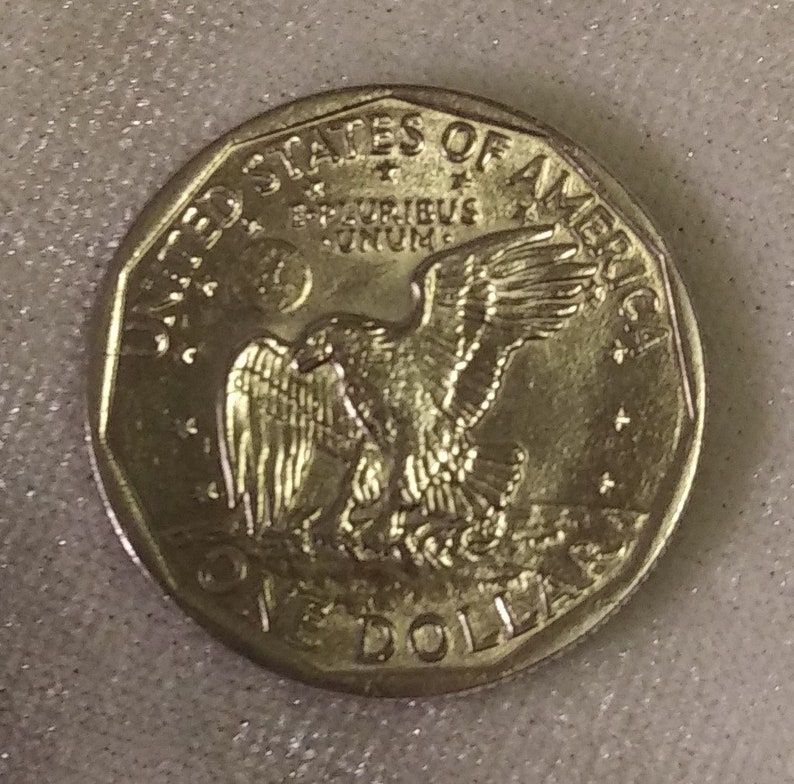 1979-D, 1980-P Susan B Anthony Liberty Dollar Coin FG Frank Gasparro AU ...
