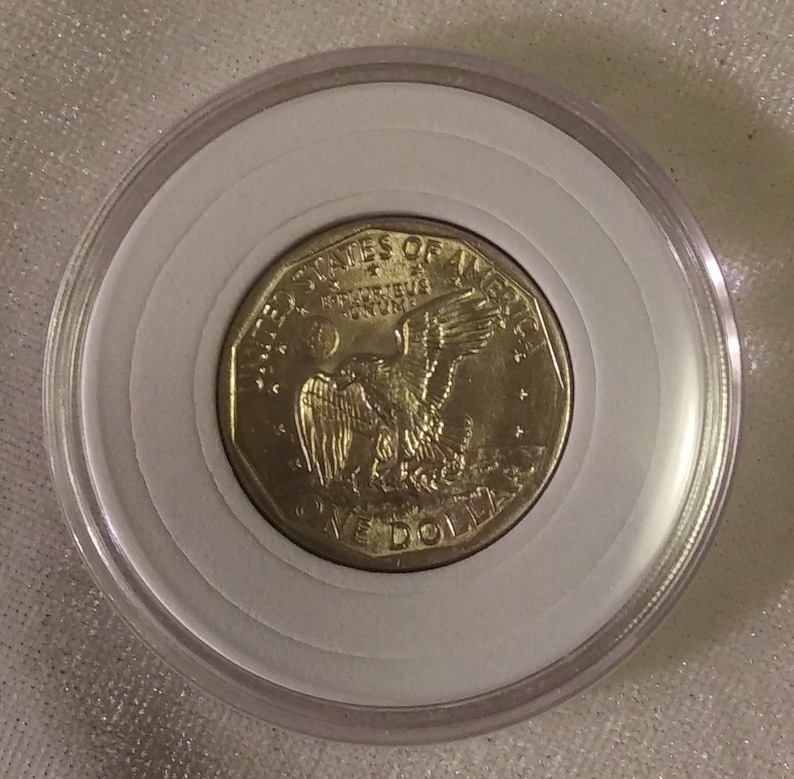 1979-D, 1980-P Susan B Anthony Liberty Dollar Coin FG Frank Gasparro AU ...