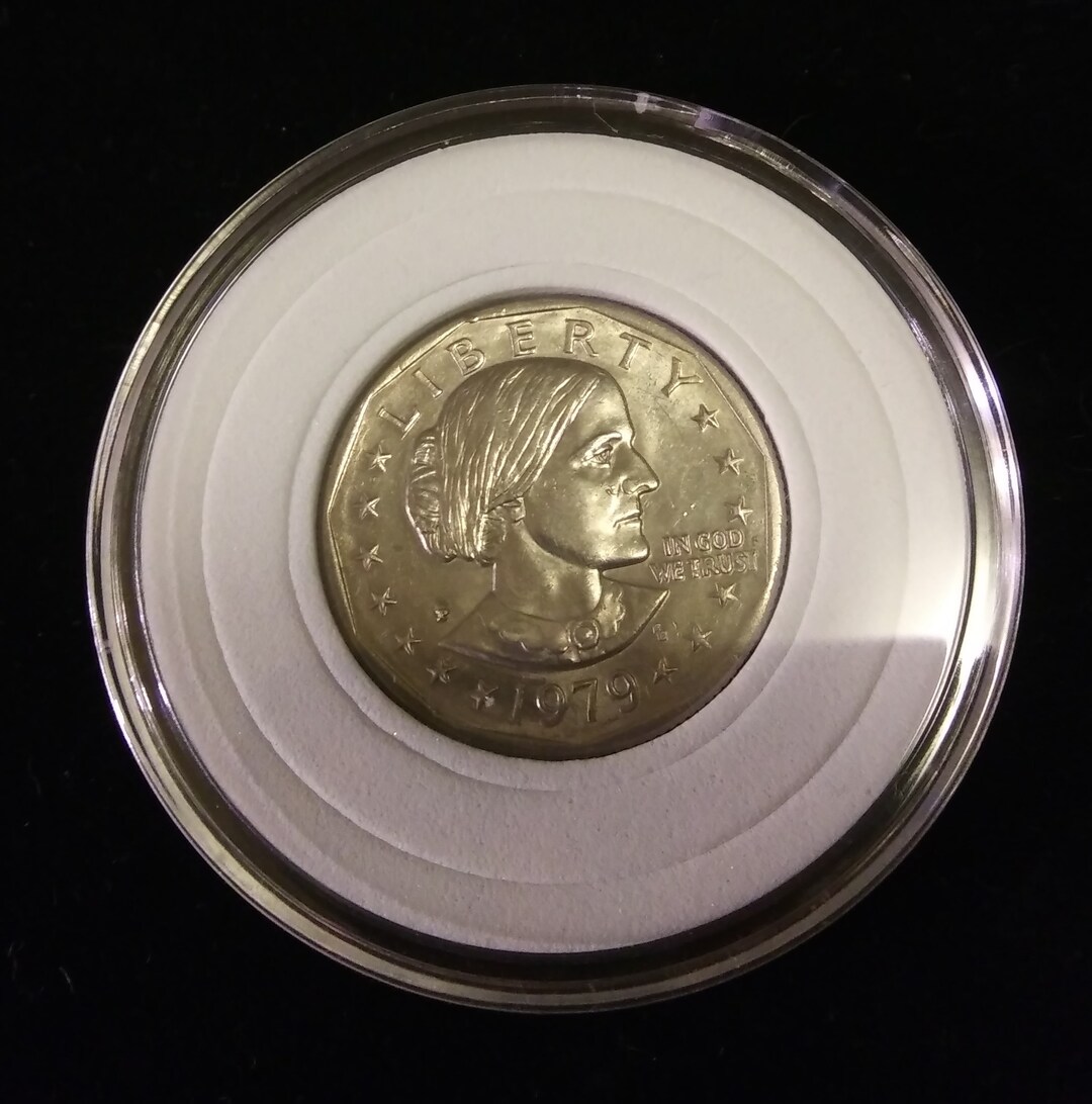 1979 Susan B Anthony Liberty P With FG - Frank Gasparro AU One Dollar U ...
