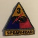 WW2 US Army 3rd Armored Spearhead Armored Division Regiment Triangle ...