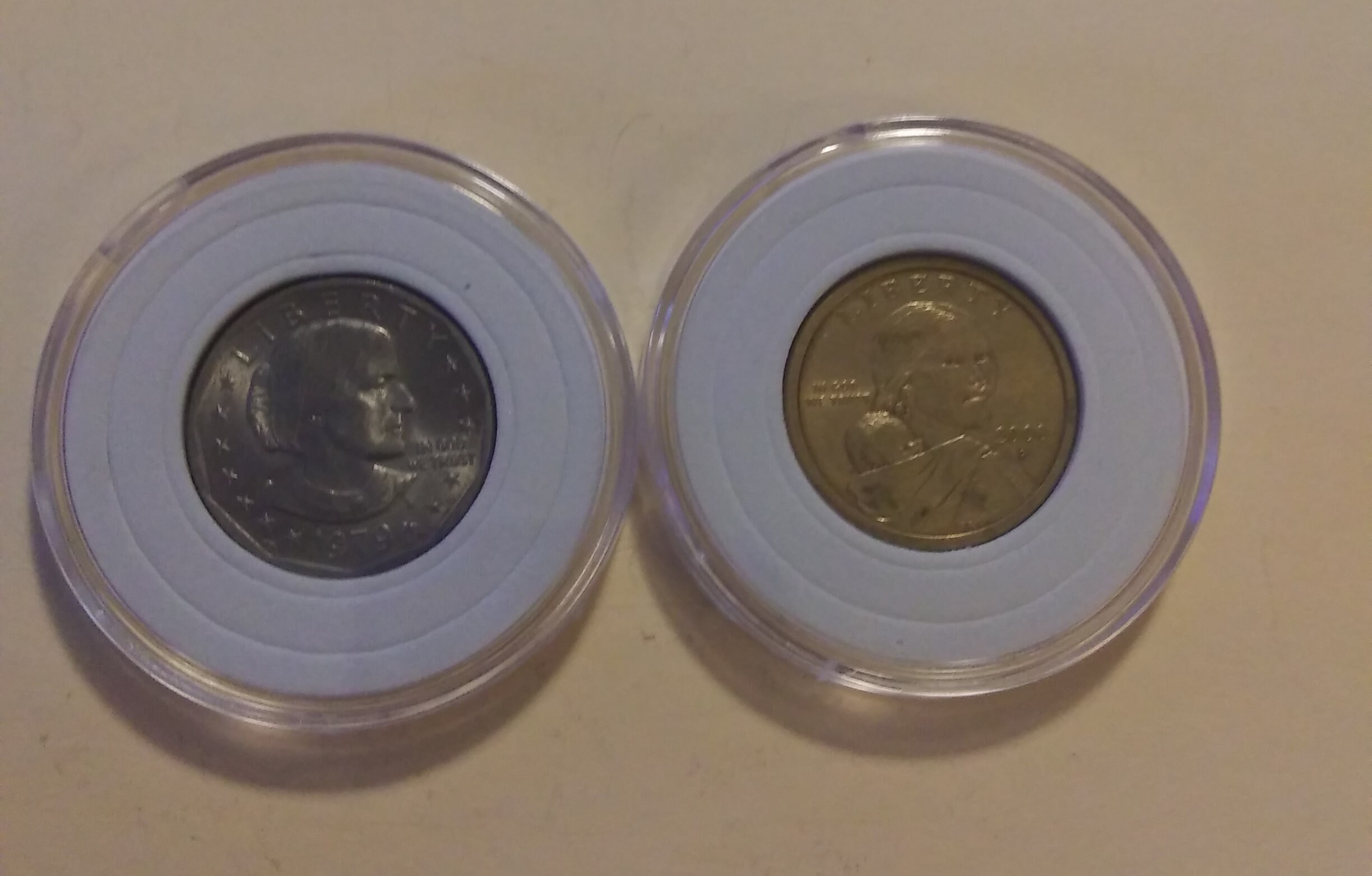 1979 D Susan B Anthony Liberty FG - Frank Gasparro ONE DOLLAR U.S. Coin ...