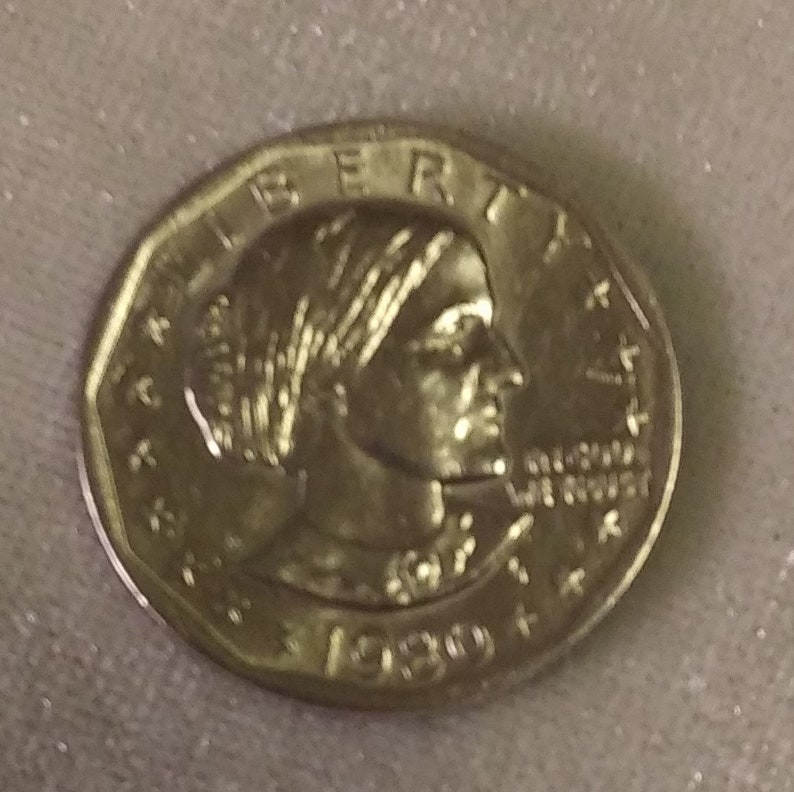1979-D, 1980-P Susan B Anthony Liberty Dollar Coin FG Frank Gasparro AU ...