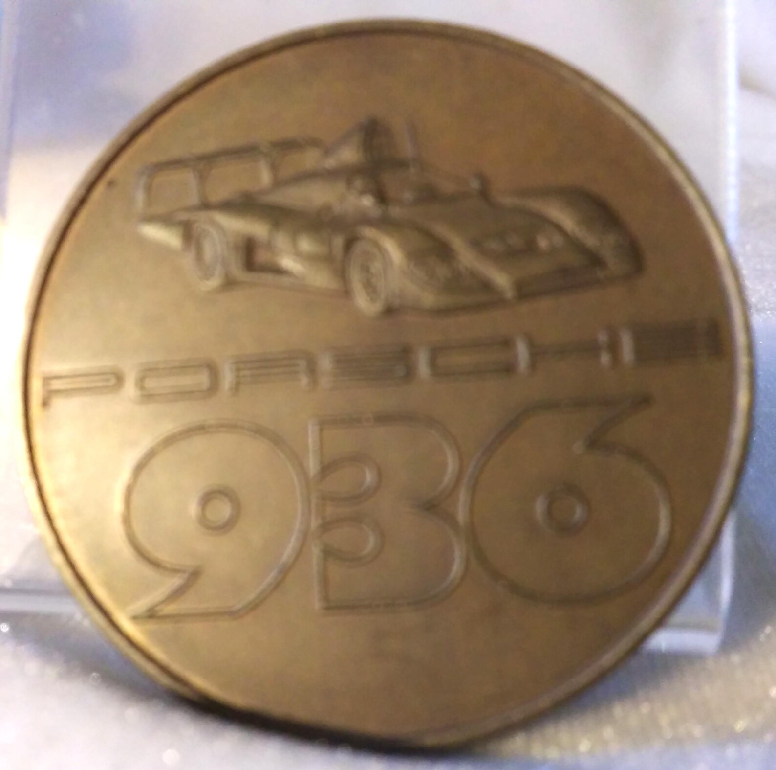 1980 Porsche 936 Token Calander Coin Race Car Lemans Pace Car Medal - Etsy