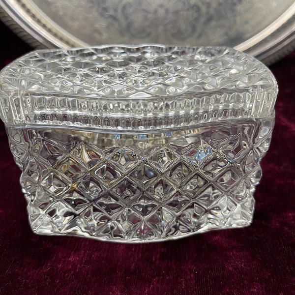 Crystal Box With Lid - Etsy