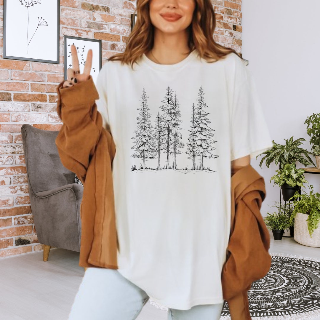 Folklore T Shirt Folklore Clothes Folklore Top Forest Shirt Aesthetic ...