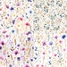 20 Wildflowers Digital Paper, Meadow Watercolor Flowers, Tiny Bloom ...