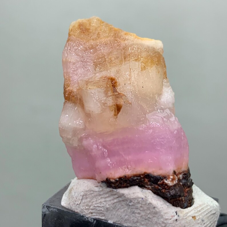 Bicolor Pink Aragonite Crystal Specimen: Natural Healing Stone From ...