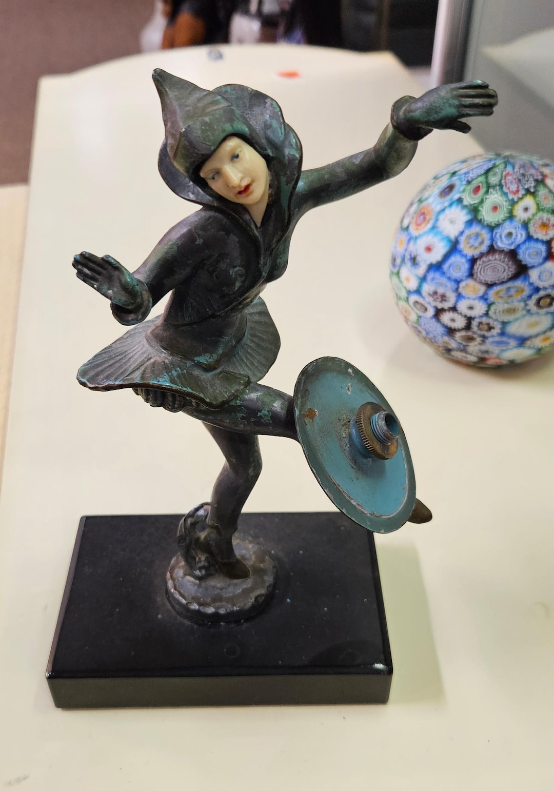 Gerda Gerdago Harlequin Style Dancer Art Deco Lamp - Etsy