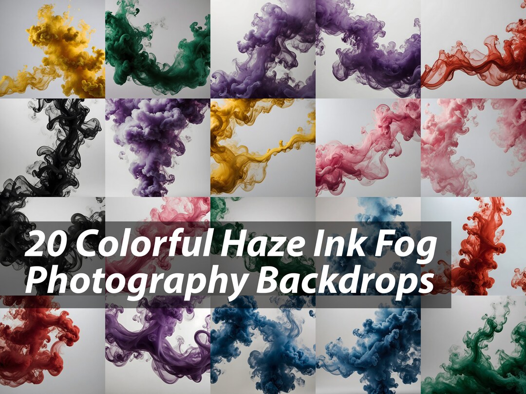 Haze Ink Smog Gas Fog Mist Smoke Vapor Steam Murk Color Digital ...