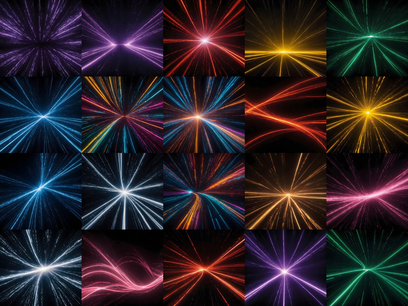 Space Vibrant Laser Lights Stars Sci-fi Club Dance Disco Overlays ...