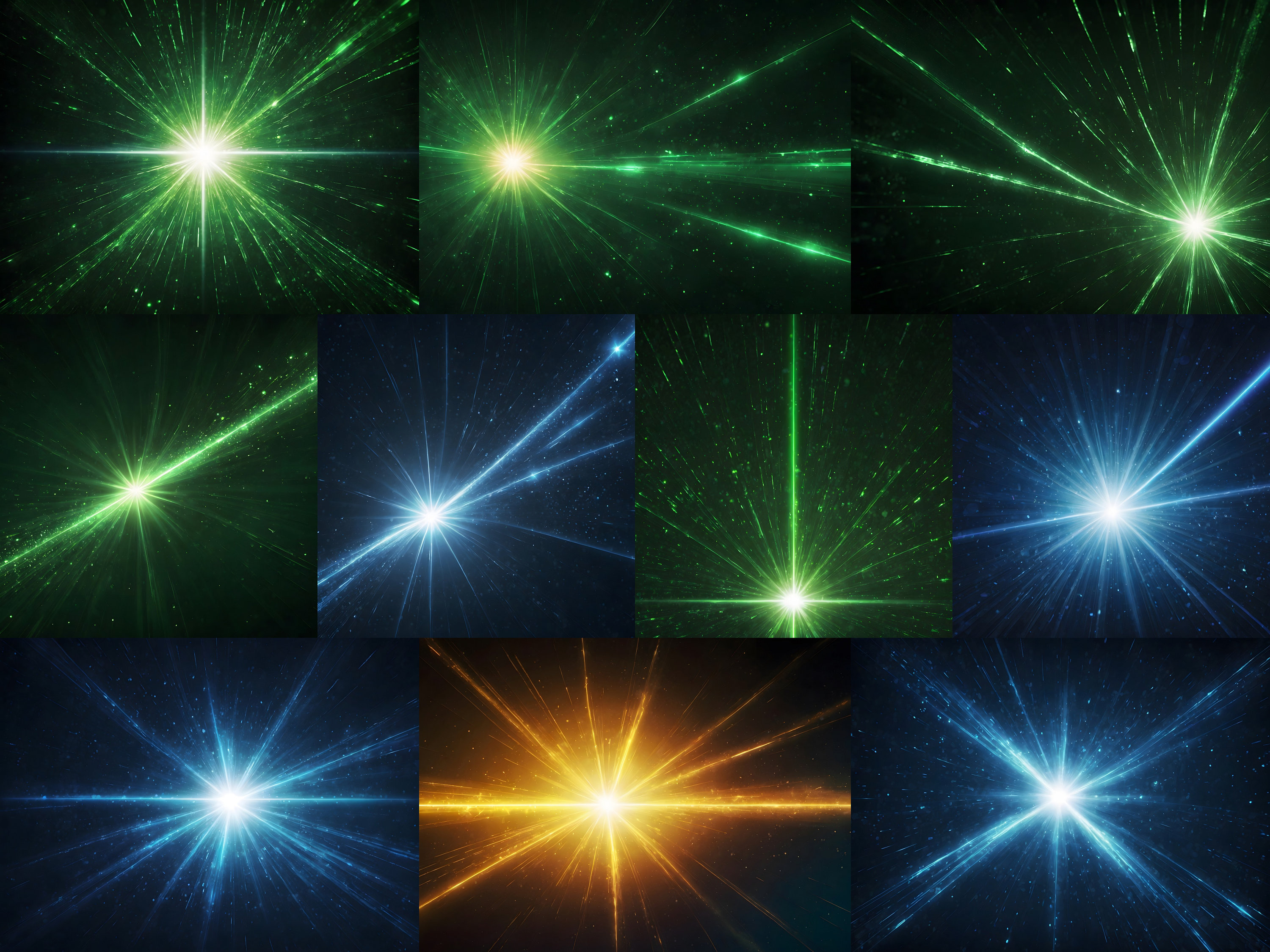 War Star Laser Beam Lens Flare Space Void Sci-fi Tech Light Matrix ...