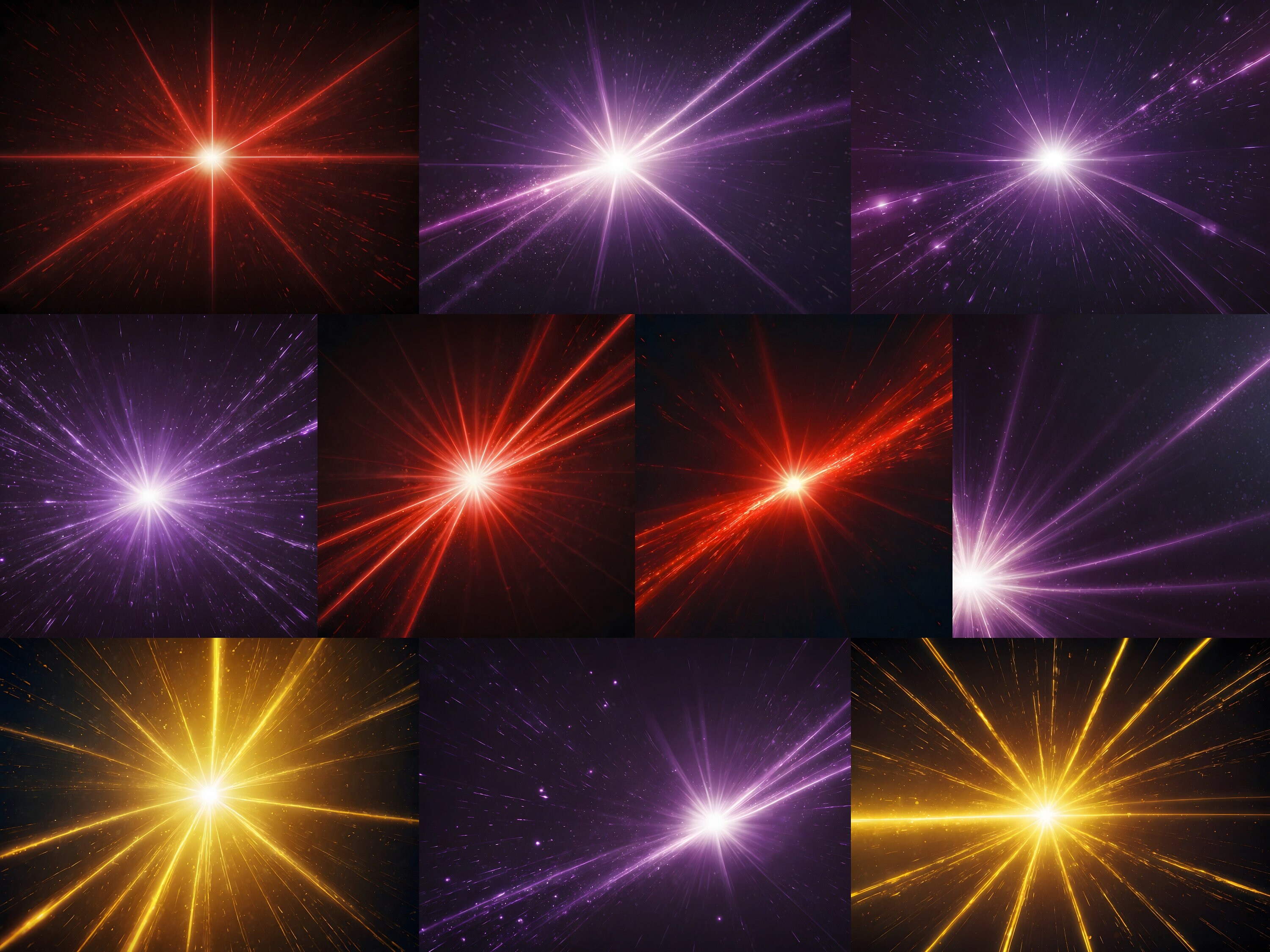 War Star Laser Beam Lens Flare Space Void Sci-fi Tech Light Matrix ...