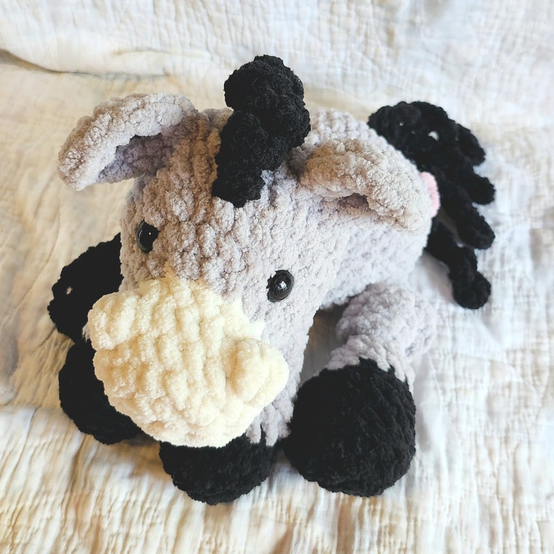 Stuffed Donkey - Etsy