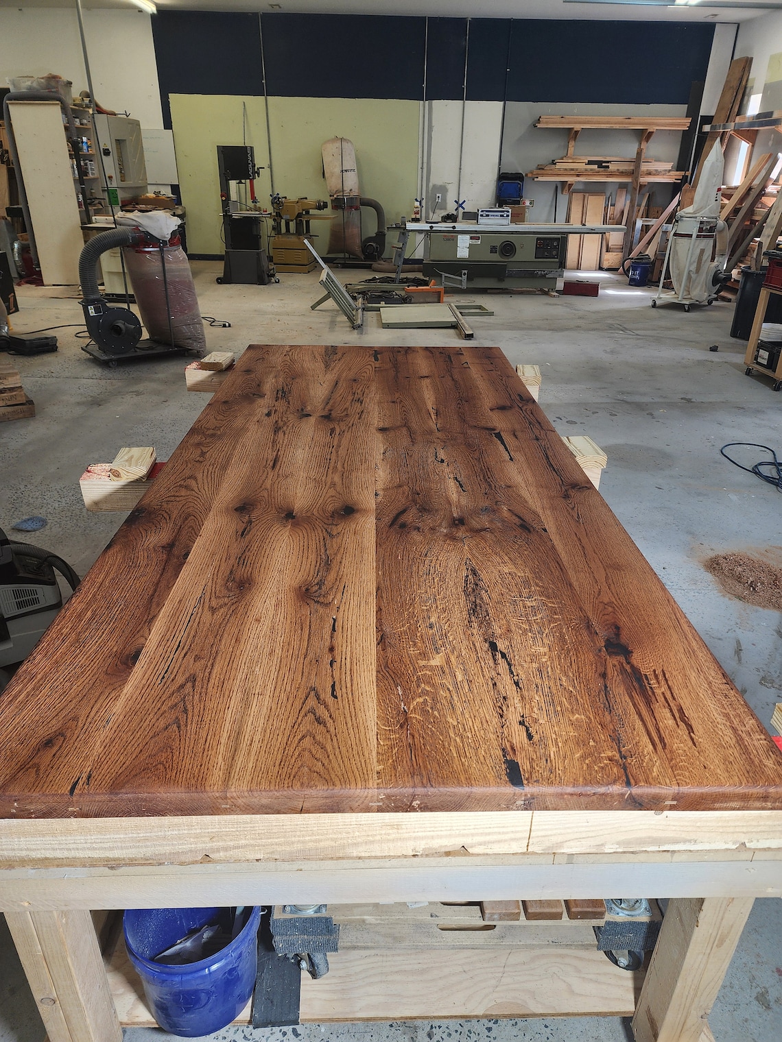 Custom Oak Dinning Table - Etsy