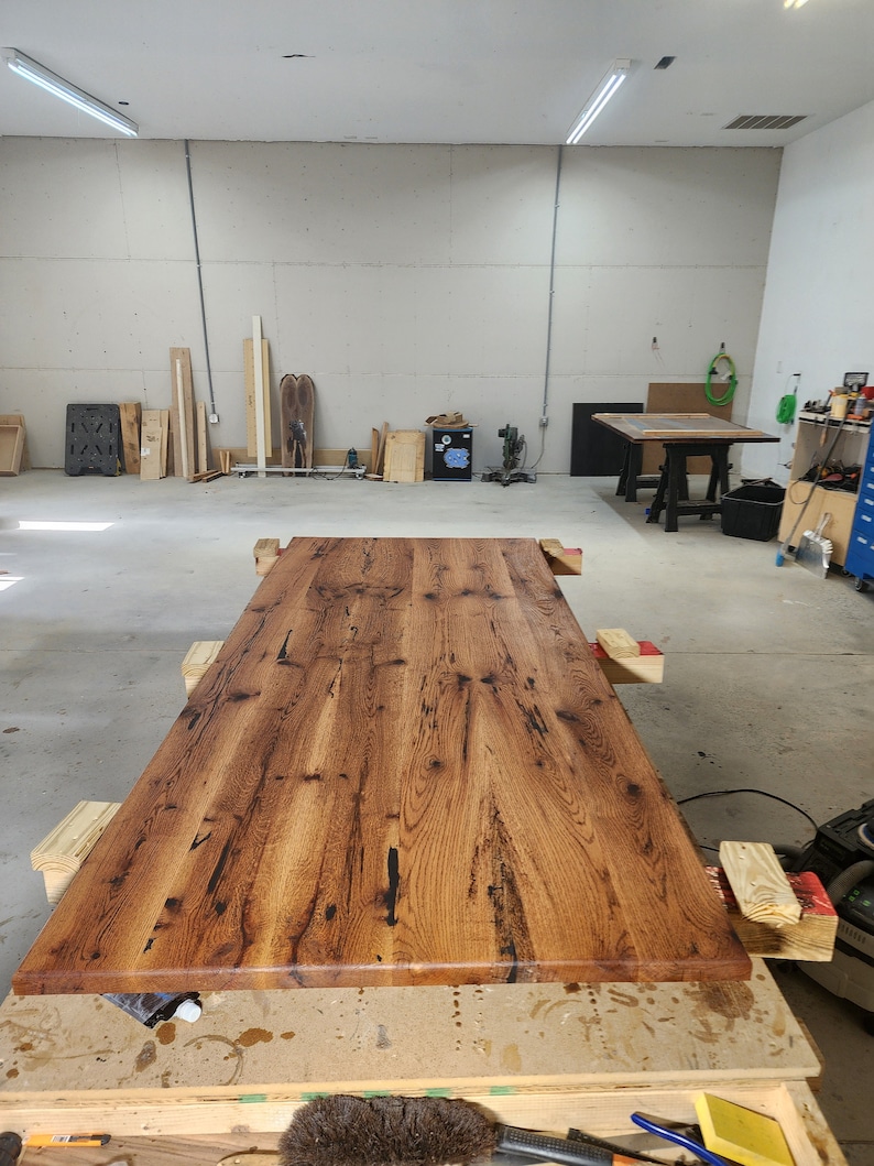 Custom Oak Dinning Table - Etsy