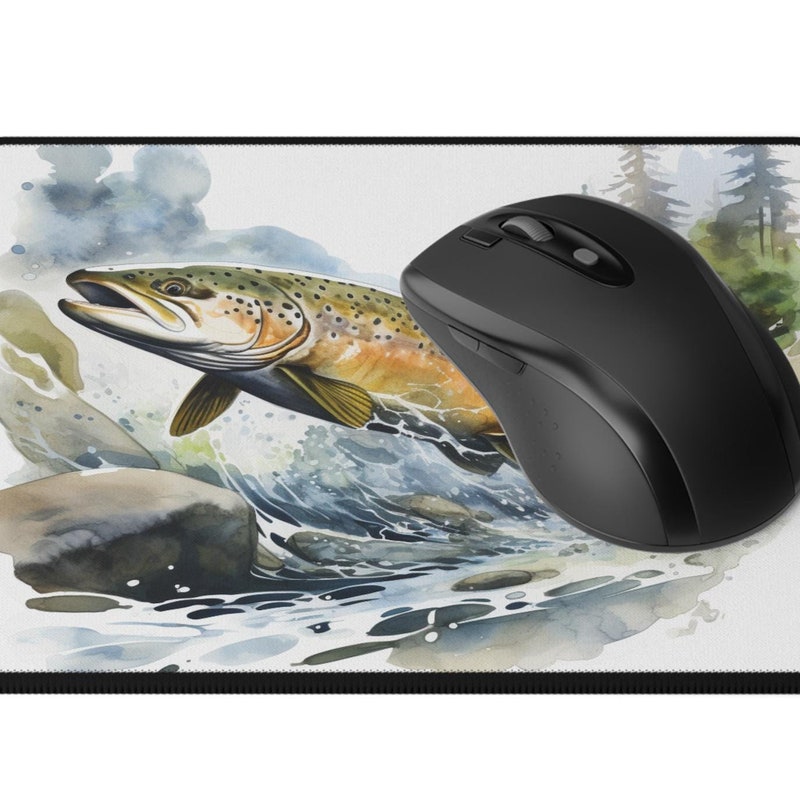 Fly Fishing Mouse Pad - Etsy