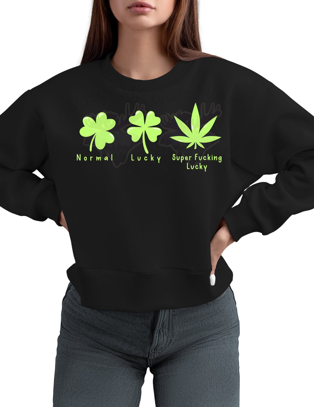 Lucky SVG, St Patrick's Day PNG, St Pattys Day Stoner, Cannabis Lovers ...