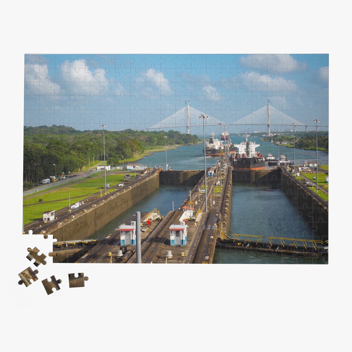 Panama Canal Jigsaw Puzzle（1000-piece） - Etsy
