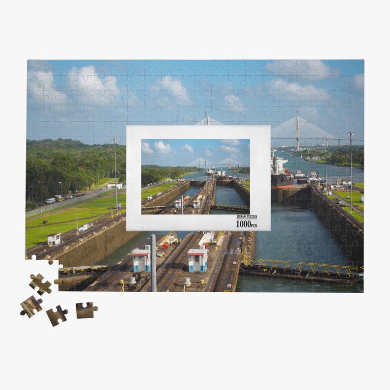 Panama Canal Jigsaw Puzzle（1000-piece） - Etsy