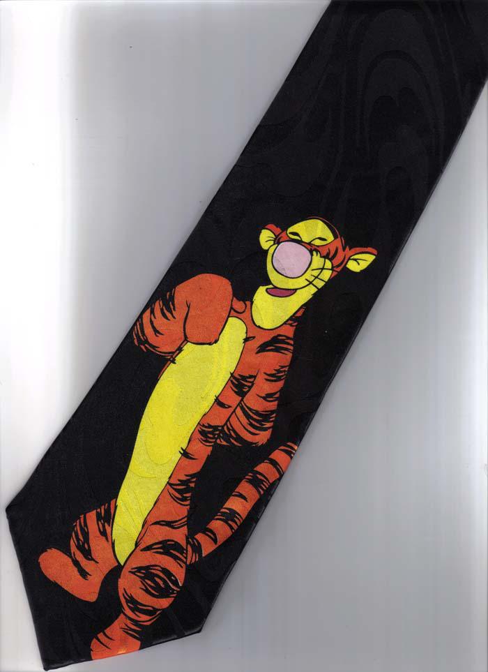 Tigger Winnie the Pooh Tiger Bear Cartoon Necktie - Etsy