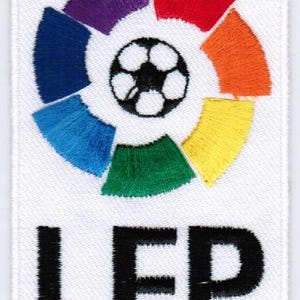 LFP La Liga Emblem Logo Spain Football League Soccer Badge Iron on ...