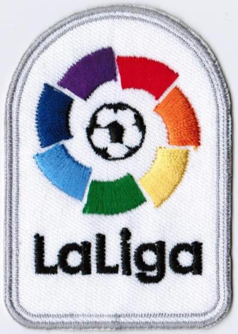 LFP La Liga Emblem Logo Spain Football League Soccer Badge Iron on ...