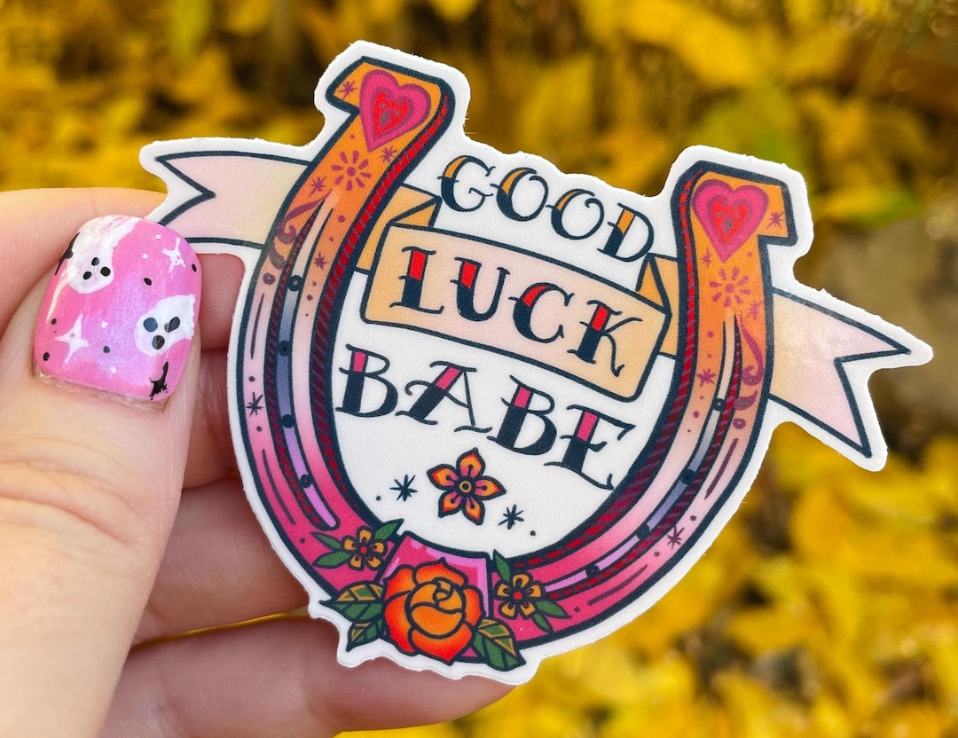 Good Luck Babe! ≫ Chappell Roan ≫ Hand Drawn Waterproof Vinyl Sticker ≫ ...