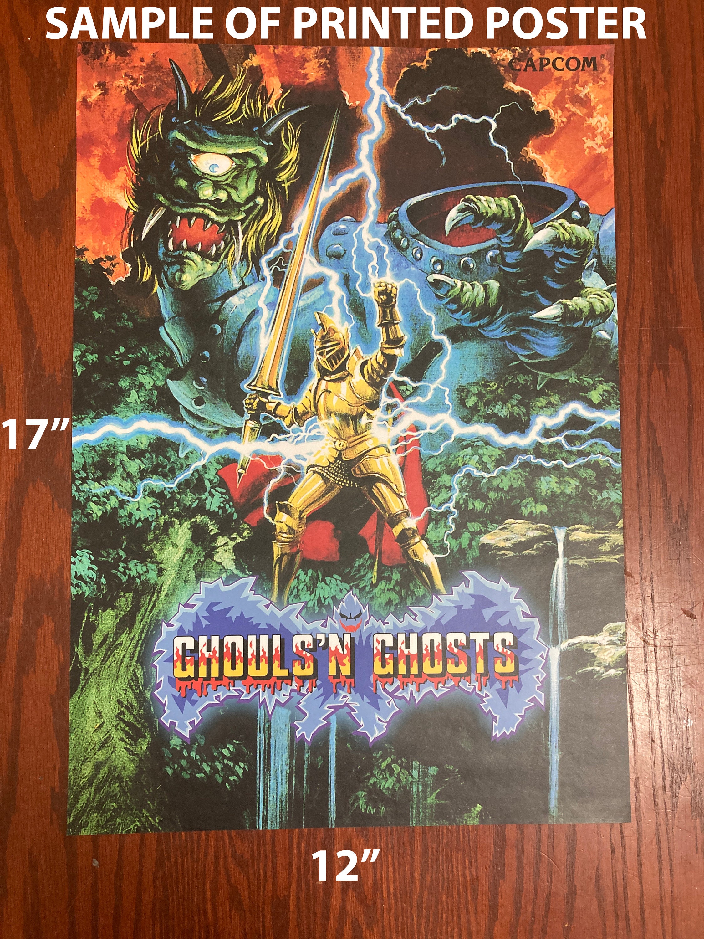 Space Invaders Poster Arcade Game 13 X 15 Retro Gaming Vintage High ...