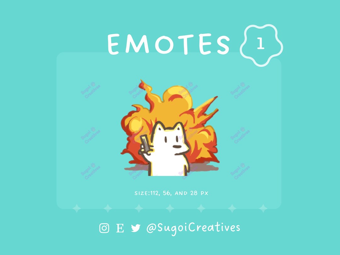 Boom Token Channel Point Twitch, Youtube, Discord Cute, Kawaii ...