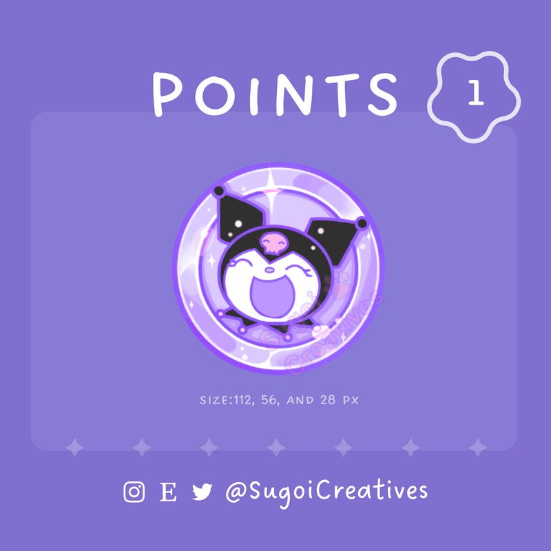 Twitch Channel Point - Etsy