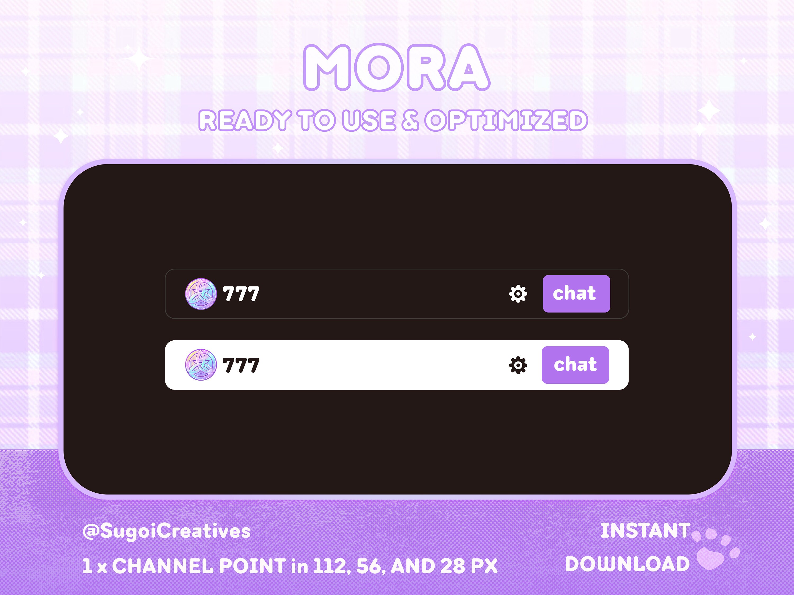 Mora Coin rainbow Channel Point Genshin Impact Emoji Twitch / Youtube ...