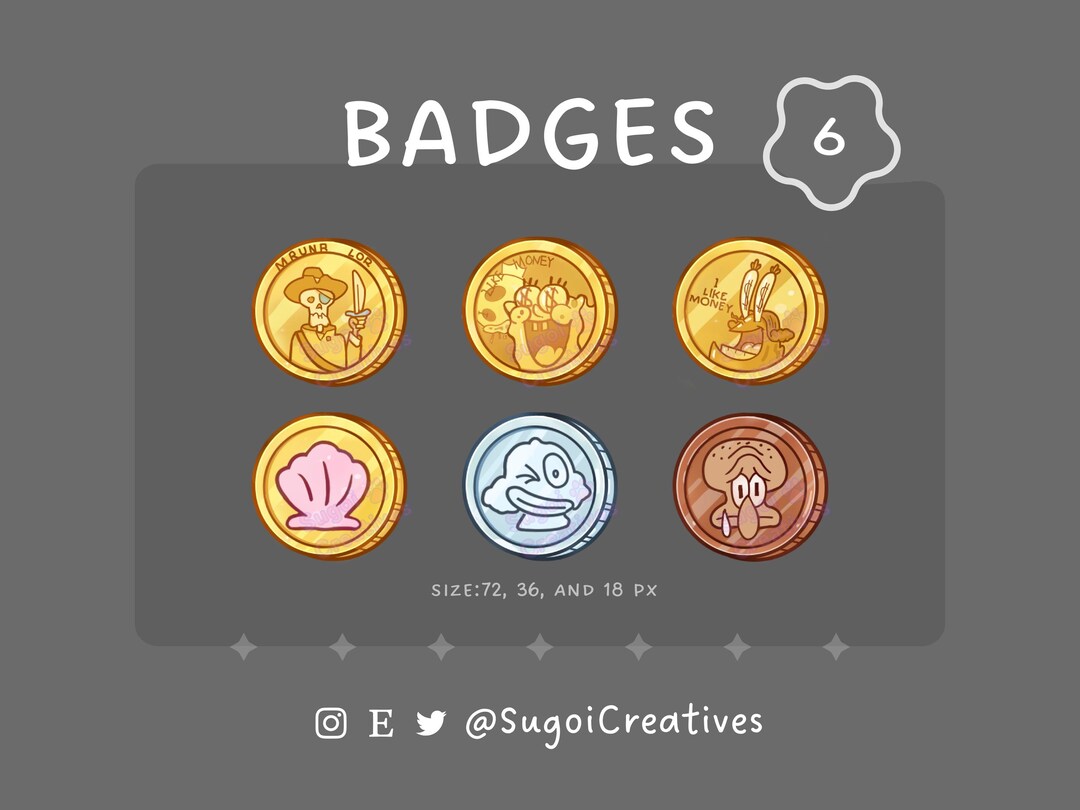 6 Spongebob Squarepants Emotes | Twitch | Discord | Youtube | Stream ...