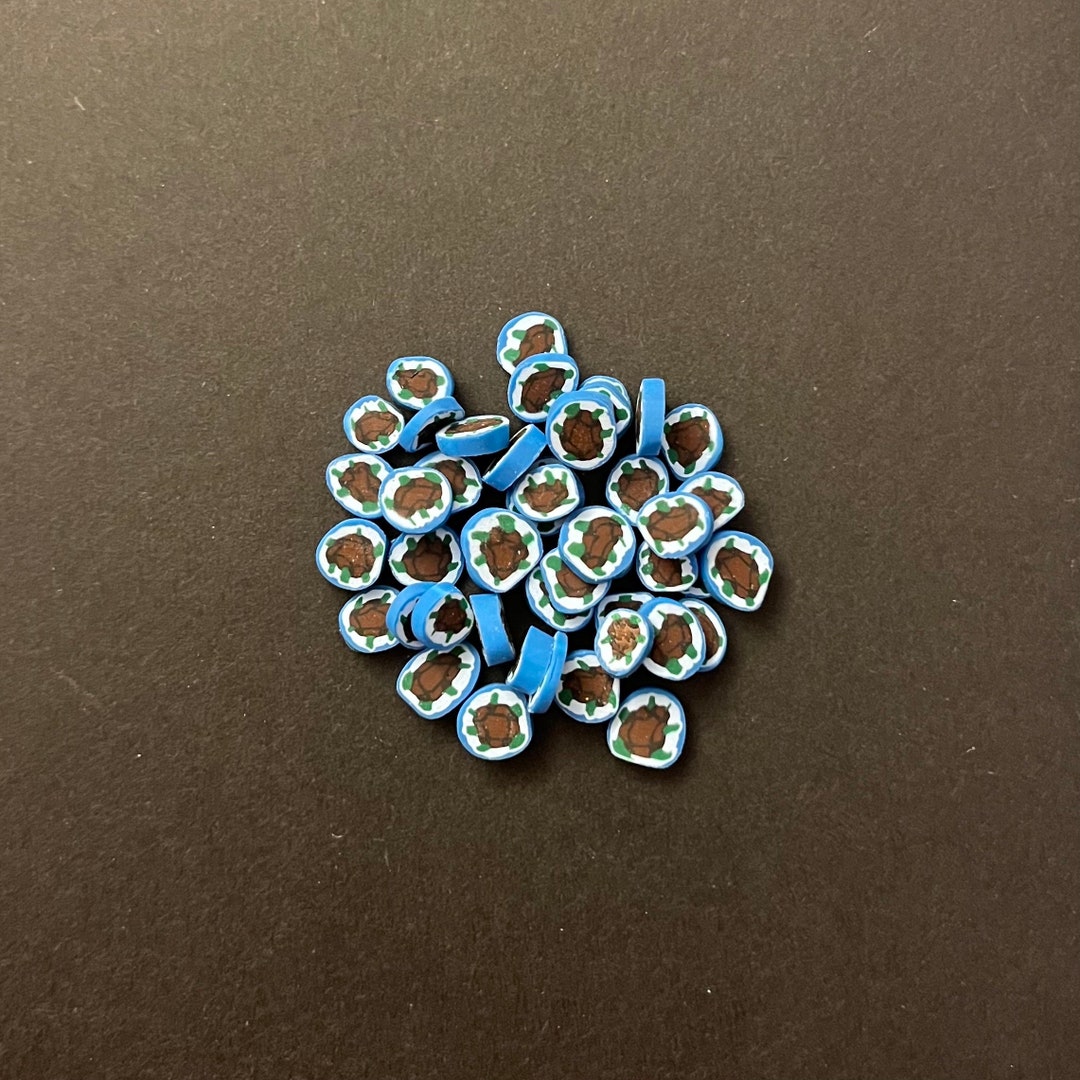 Tiny Turtle Inclusions - Clay Inclusions for Nails, Slime, Crafts, Etc ...