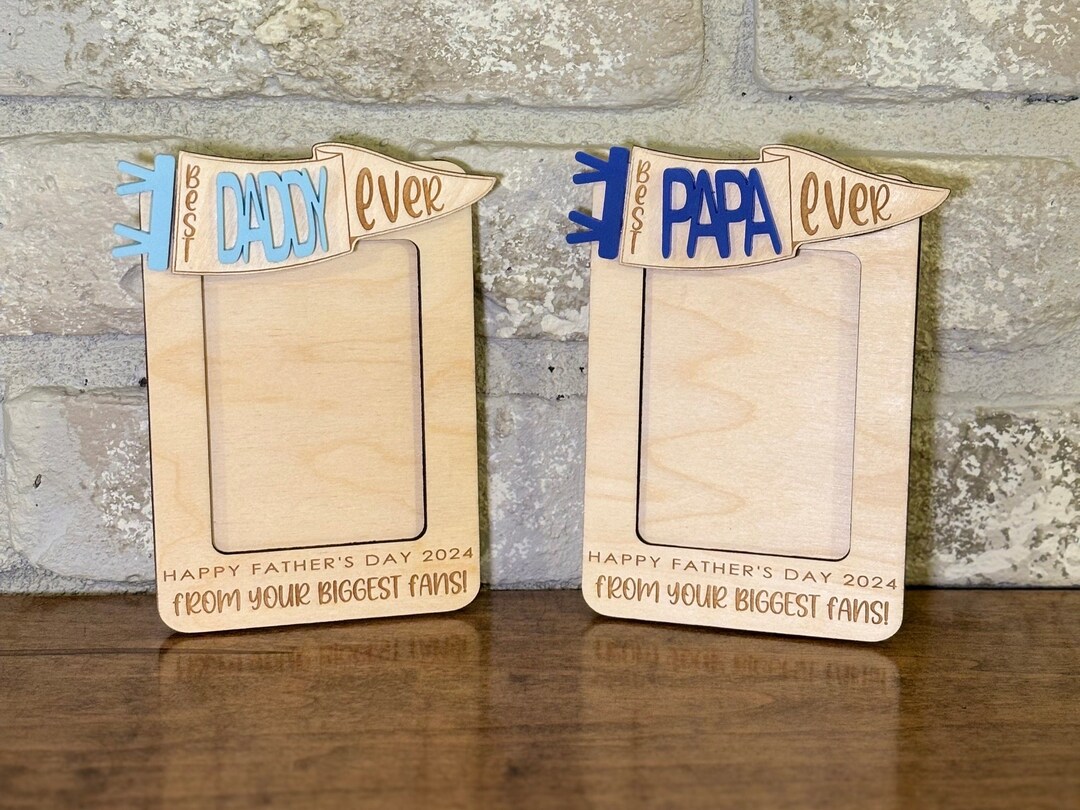 Father's Day Photo Visor Clip, Personalized Picture Frame, Car Visor ...