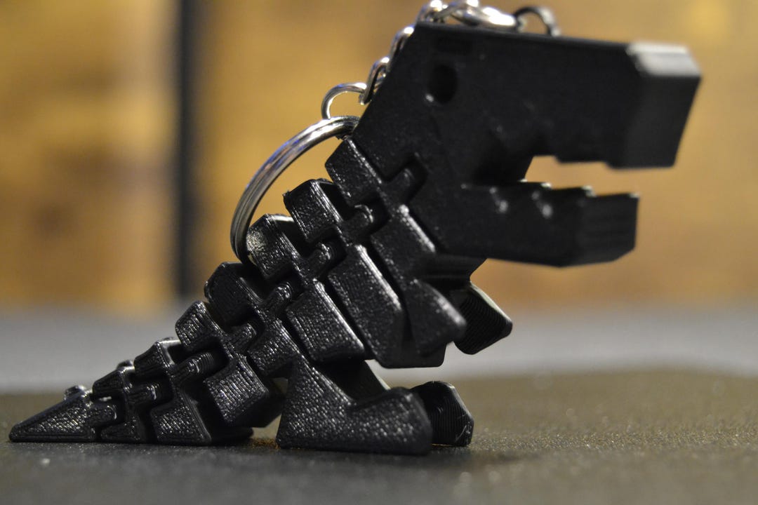 Flexi-rex Keychain - Etsy