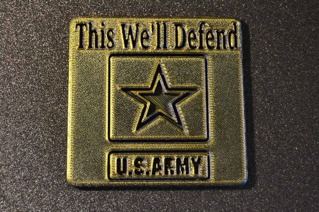 Army Coasters 4 Pack W/ Stand - Etsy