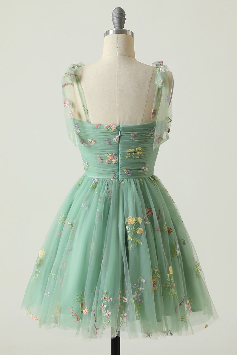 Short Prom Dress Gown, Open Back Homecoming Dress, Sequin Prom Gown ...