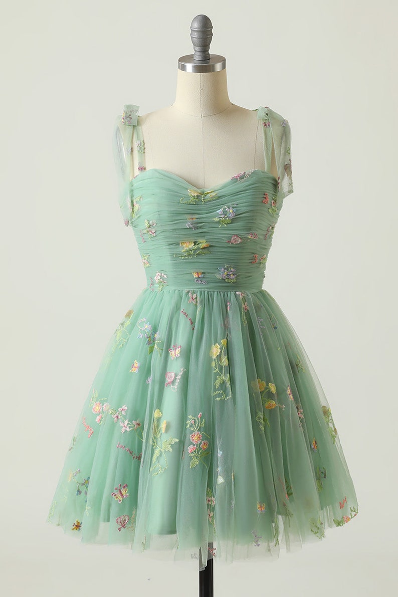 Short Prom Dress Gown, Open Back Homecoming Dress, Sequin Prom Gown ...