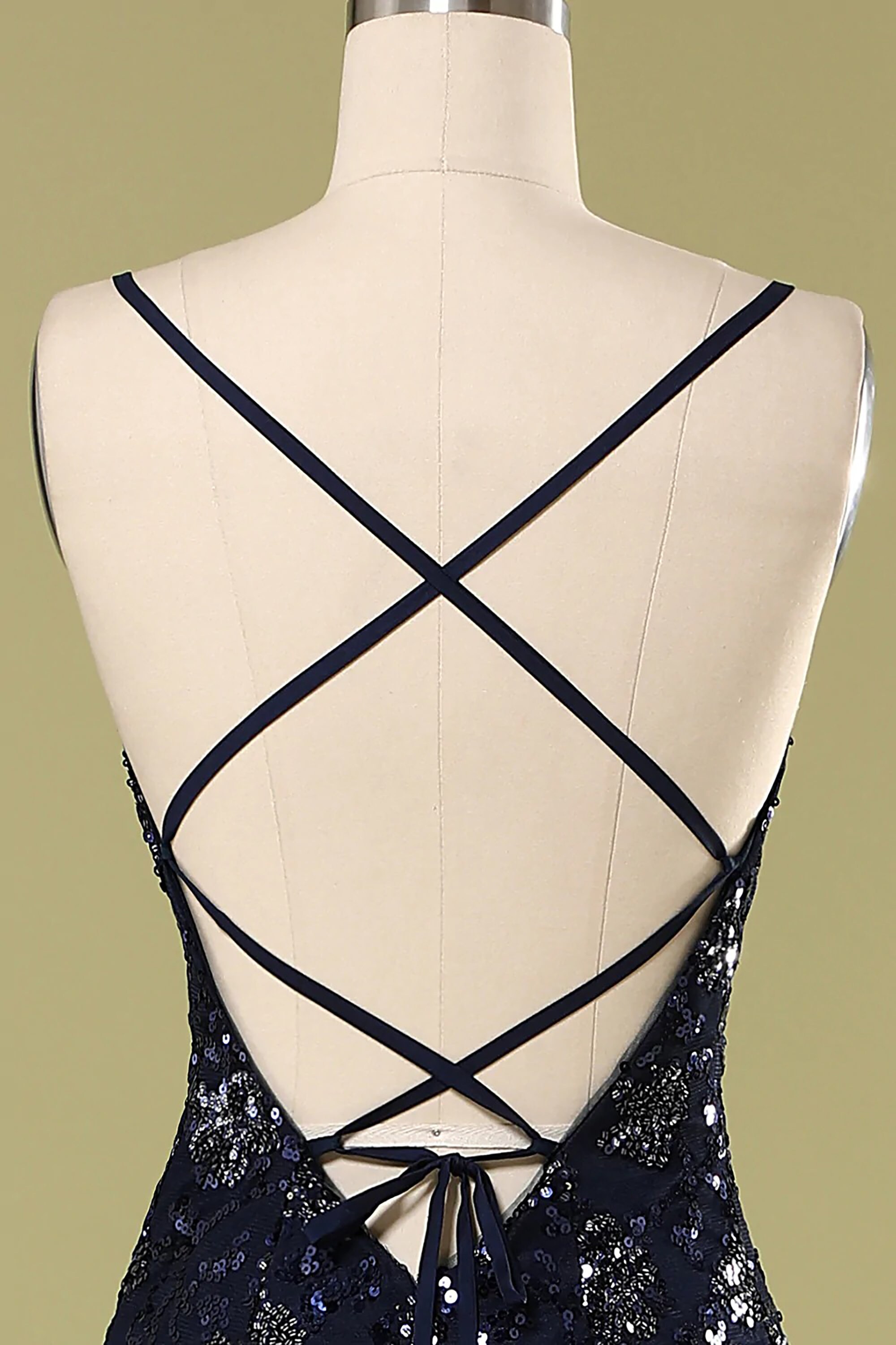 Charming Beading Evening Dress, Custom Prom Dress, Open Back Party ...