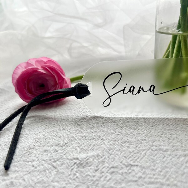 Custom Name Tag for Weddings - Etsy