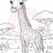40 Pages Safari Themed Coloring Pages, Coloring Book, Safari, Jungle ...