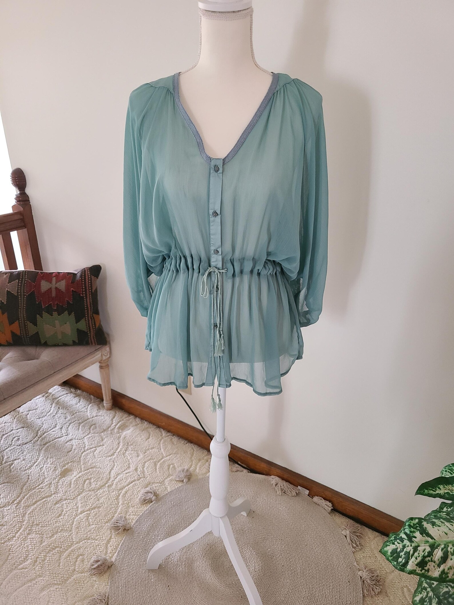Moroccan Tunic, Bohemian Chic Top, Traditional Moroccan Dress, Women's ...