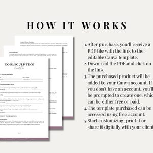 Coolsculpting Consent Form Template: Minimalist Medical Spa Waiver ...