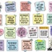 21 Pcs Motivational Quotes Inspirational Mental Health Vinyl Stickers ...