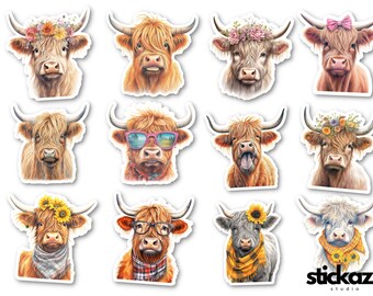 12 Pcs Axolotl Vinyl Stickers Glossy or Matte - Etsy