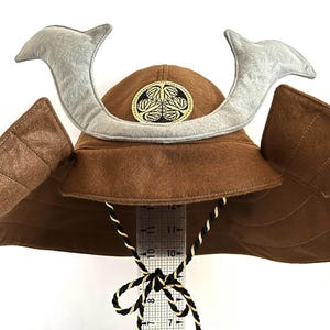 Fabric Kabuto, Samurai Helmet, Japanese Armor Hat, Shogun Kabuto - Etsy