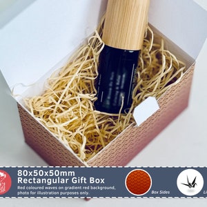Japanese Style Design DIY Gift Box 80x50x50mm, Fits A4, Japanese Design ...